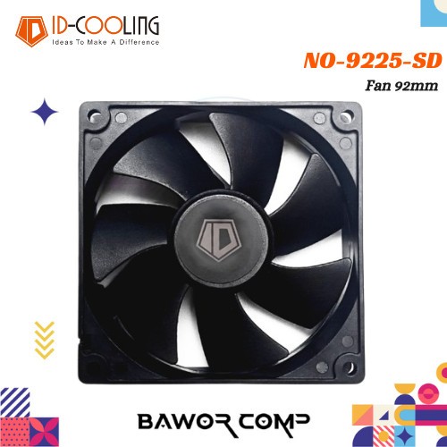 Jual ID-COOLING NO 9225 SD 92mm Fan | Fan 92mm X 92mm 1500 RPM | Shopee ...