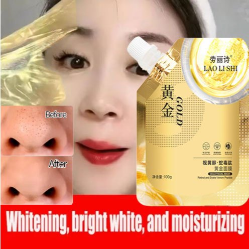 Jual Retinol Masker Gold Snake 100g Venom Gold Mask Cangkang Telur ...