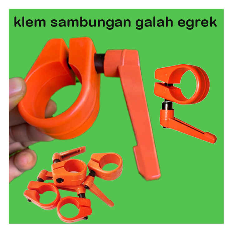 Jual Alat Pengunci Sambungan Galah Egrek Klem Pipa Clamp Penyambung ...