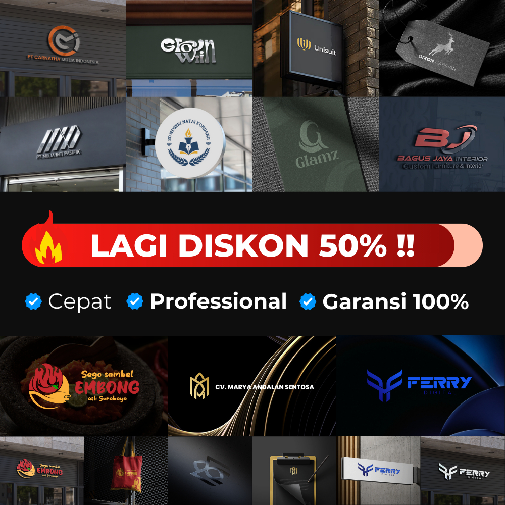 Jual [ TERMURAH ] Desain Logo Profesional ! | Logo untuk perusahaan ...