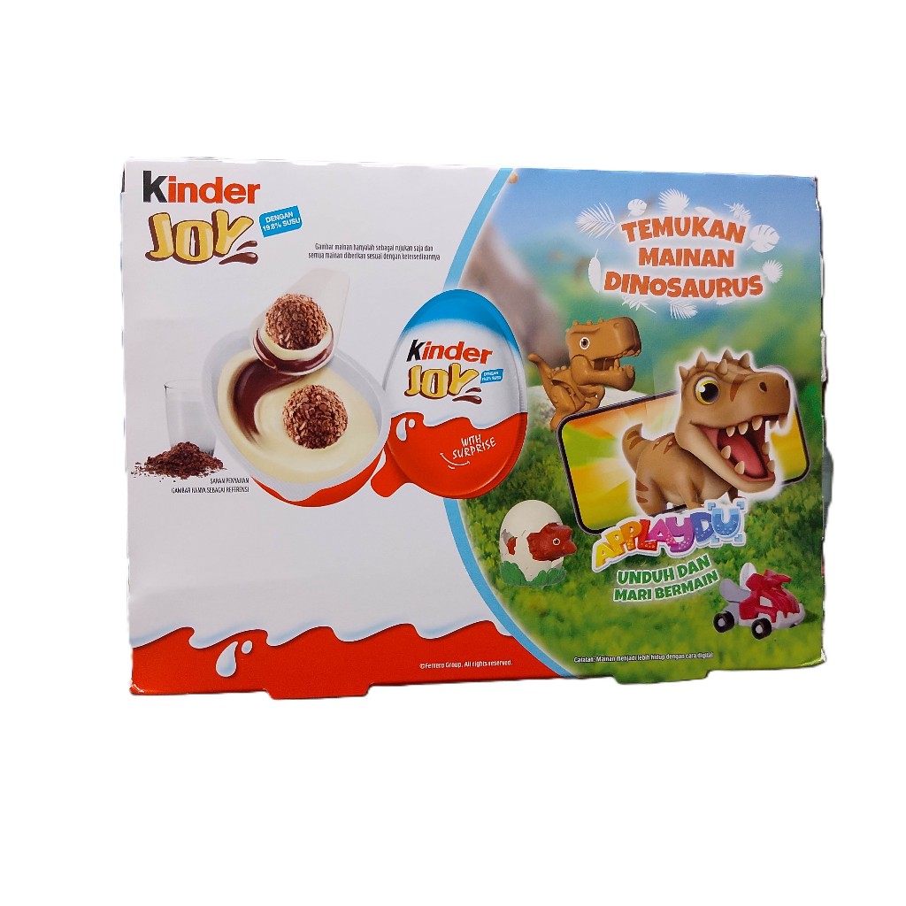 Jual 1 BOX T1 x 24 KINDER JOY BOYS/GIRL/NATOONS Exp. 16 Juni 2025 ...
