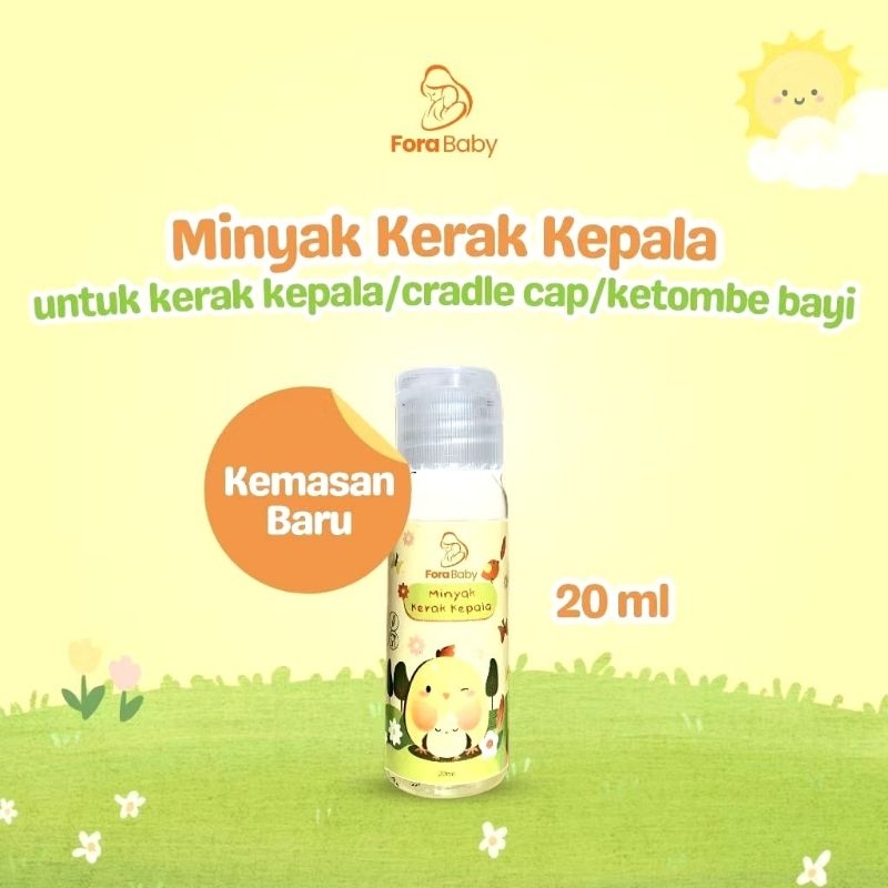 Jual Fora Baby Oil Kerak Kepala 20ml (Cradle Cap) | Shopee Indonesia