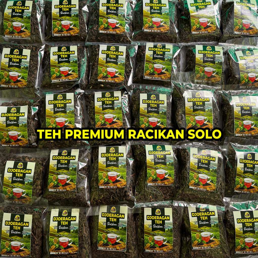 Jual Teh Racik Khas Solo teh racikan brand Djoeragan Teh 250 gr teh ...