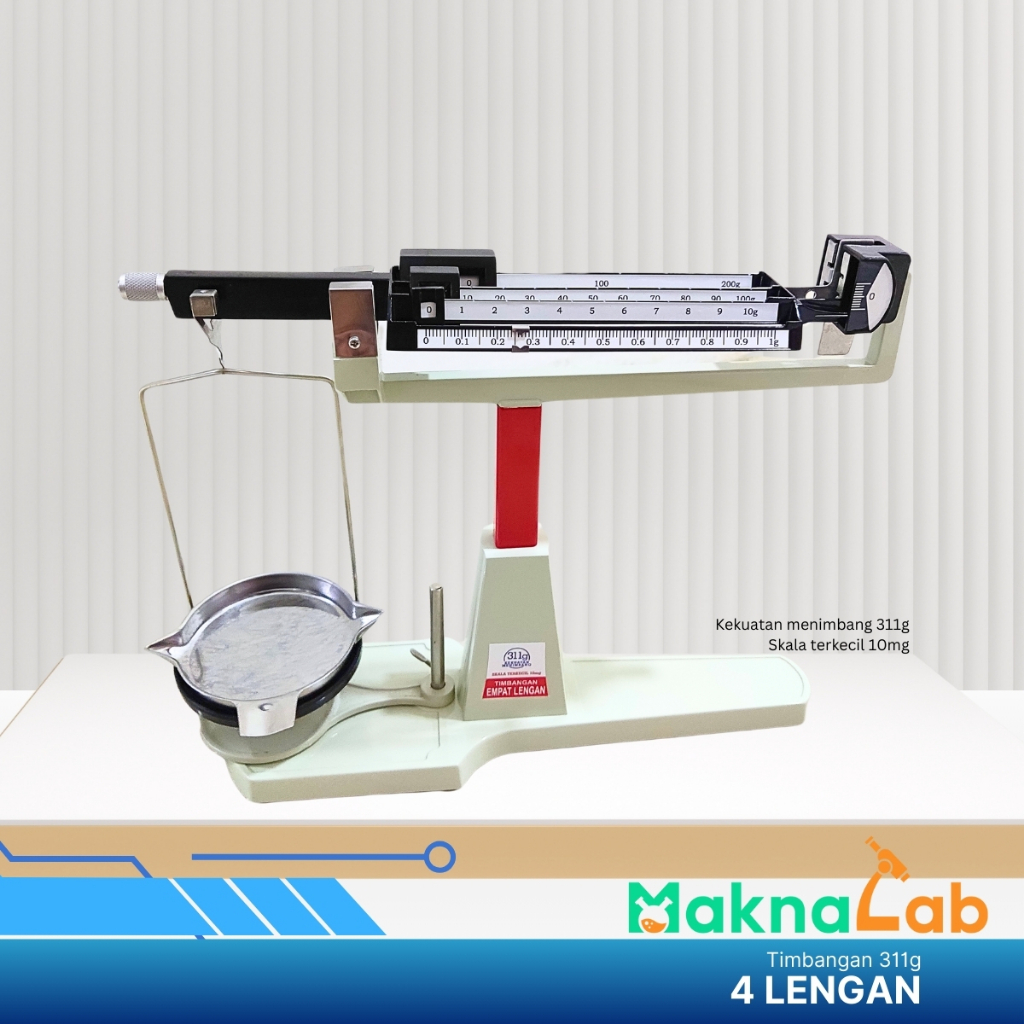 Jual MB 311 Neraca Ohaus / Neraca 4 Lengan Dengan 1 Piringan ...