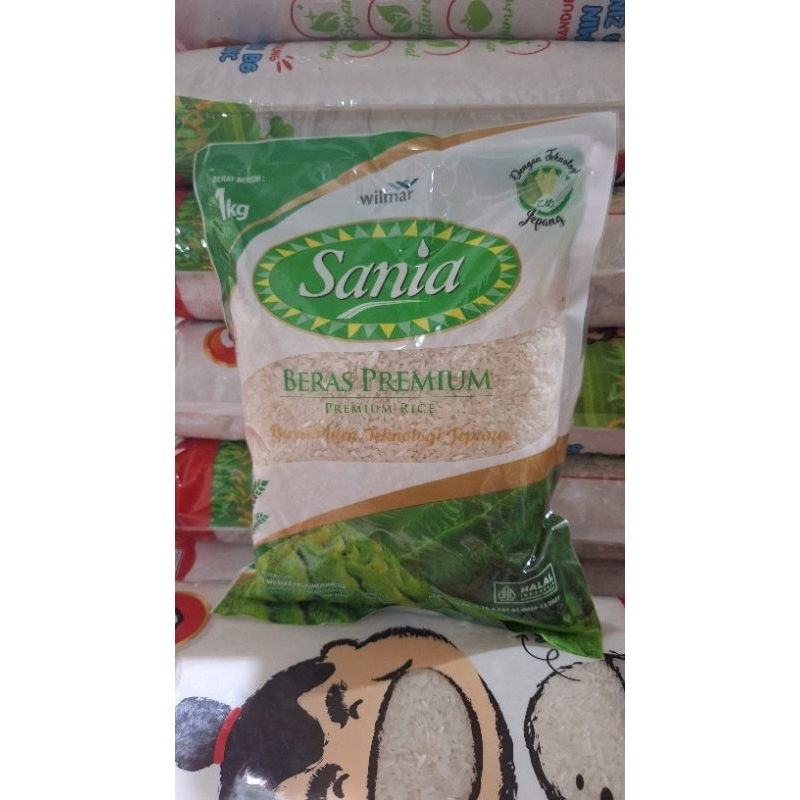 Jual BERAS PREMIUM SANIA 1KG MURAH | Shopee Indonesia