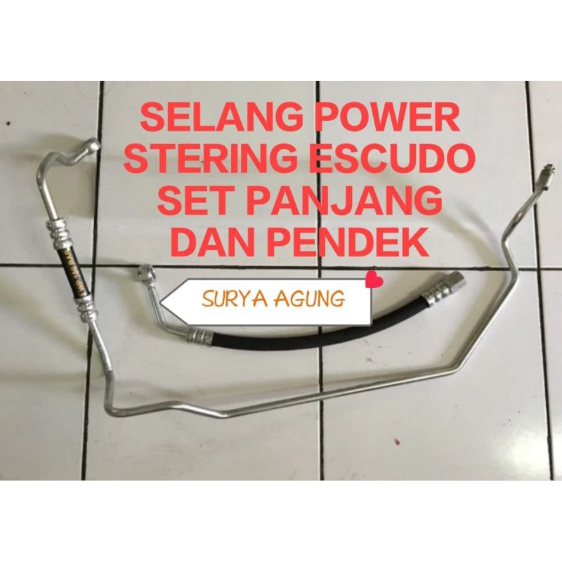 Jual SELANG POWER STERING SET PANJANG DAN PENDEK SUZUKI ESCUDO HARGA ...