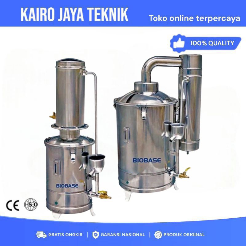 Jual BIOBASE WD-A10 lab 10L portable distillation Water Distiller 10 ...