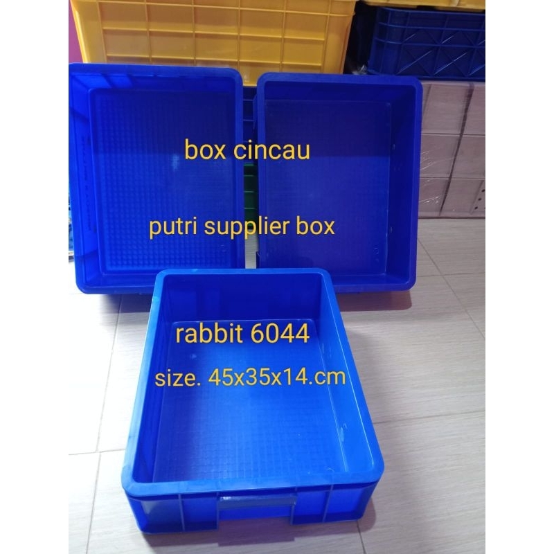 Jual box Container Rabbit 6044 size 45x35x14,cm 1 paket isi 3pcs ...