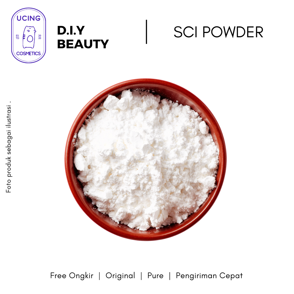 Jual SCI Powder Cosmetic Grade Sodium Cocoyl Isethionate 100 gr ...