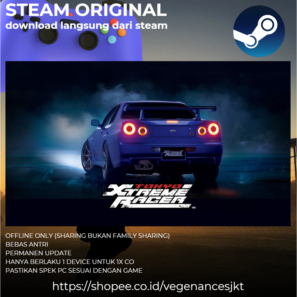 Jual Tokyo Xtreme Racer PC Game Sharing Original + Latest Update ...