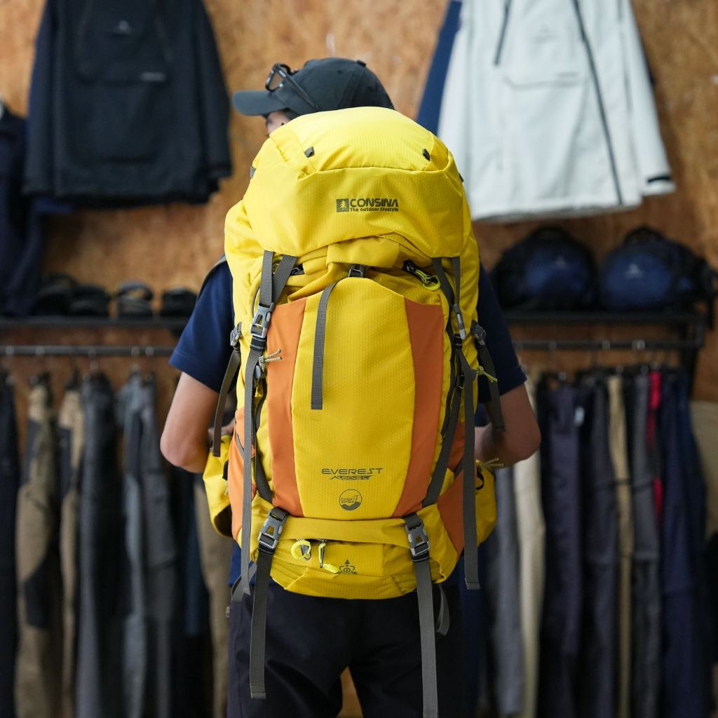 Jual Carrier Everest 60+5L Batch 3 series Consina | Shopee Indonesia