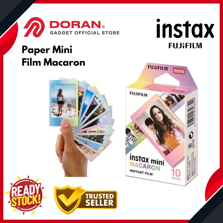 Jual FUJIFILM Instax Paper Mini Macaron Film - Refill Kertas Film 10 ...