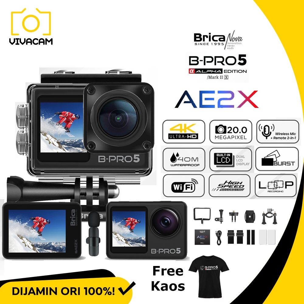 Jual Brica B-Pro 5 Alpha Edition 4K Mark II X AE2X Black Garansi Resmi ...