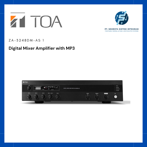 Jual TOA ZA-3248DM-AS 1 Digital Mixer Amplifier with MP3 | Shopee Indonesia