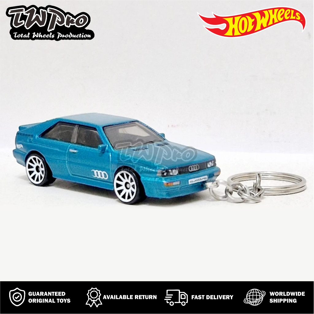 Jual GANTUNGAN KUNCI HOT WHEELS 2025 '87 AUDI QUATTRO - KEYRING ...