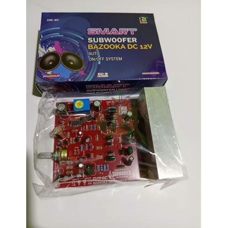 Jual KIT AKTIF SUBWOOFER SMART BAZOOKA 12V | Shopee Indonesia