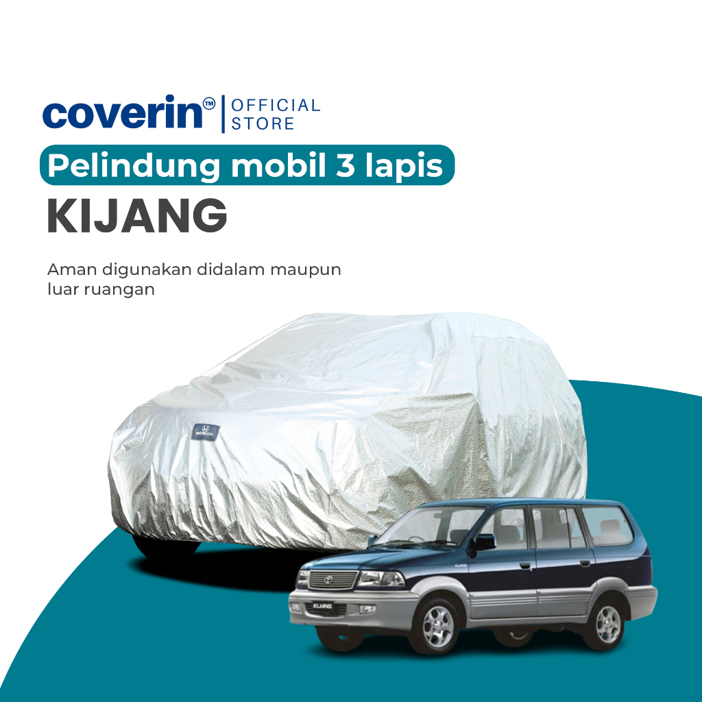 Jual Cover Mobil Kijang 3 Lapis Sarung Mobil Alumunium Film Waterproof Full Outdoor -COVERIN ...