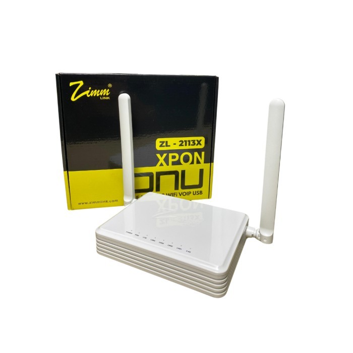 Jual XPON ZL-2113X - ZIMMLINK XPON ONU ZL2113X Support EPON & GPON ONT ...