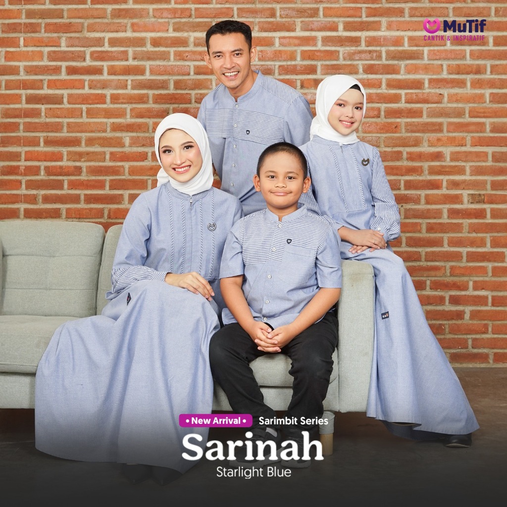 Jual MUTIF TERBARU 2025 SARIMBIT SARINAH & SYAHRIL STRALIGHT BLUE ...