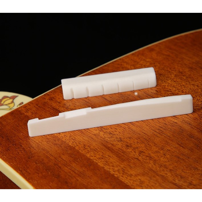 Jual Saddle Nut Tulang Gitar Akustik Asli Original Sapi 43 72 mm ...