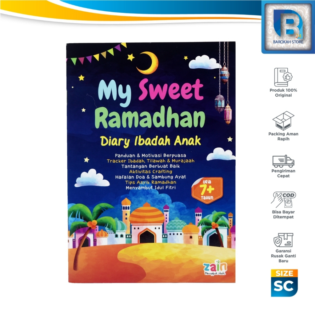 Jual Buku My Sweet Ramadhan Diary Ibadah Anak - Zain | Shopee Indonesia