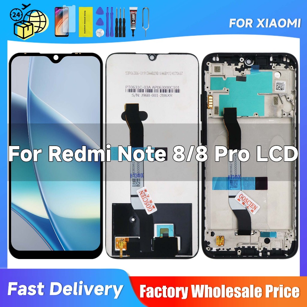 Jual Tools + Frame Original LCD XIAOMI Redmi Note 8 Note8 Pro LCD ...