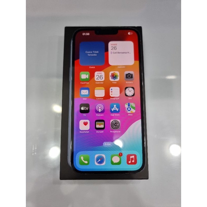 Jual Iphone 13 Pro Max 256Gb Sierra Blue Ex Garansi resmi Ibox | Shopee Indonesia
