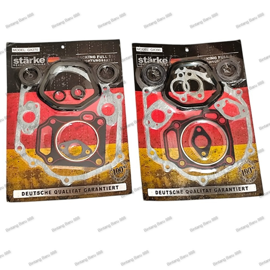 Jual GX270 GX390 Paking Komplit Full set Gasket Packing Set Mesin Pengerak Packing set lengkap ...