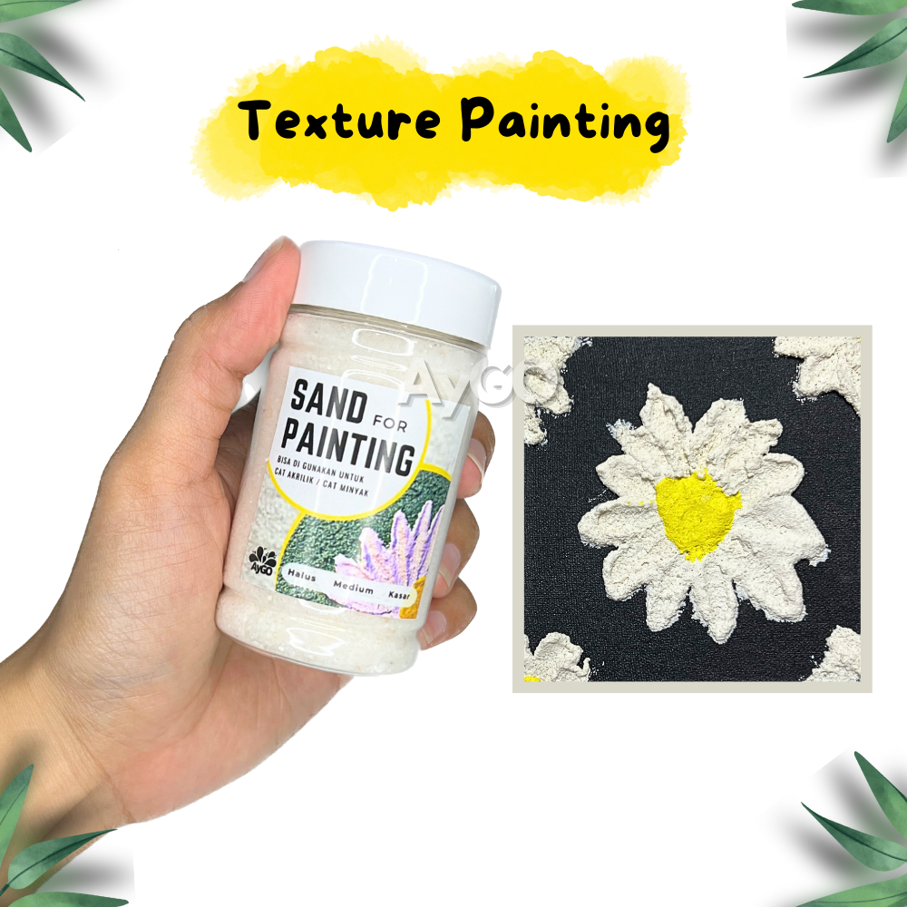 Jual PASIR UNTUK MELUKIS / SAND FOR PAINTING / Pasir campuran Cat ...