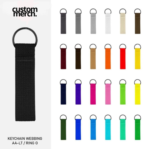 Jual Gantungan Kunci webbing Keychain Tali Webbing DIY Gantungan Kunci ...