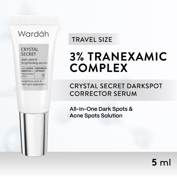 Jual [KEMASAN 5ML] Wardah Crystal Secret 3% Tranexamic Complex alpha ...