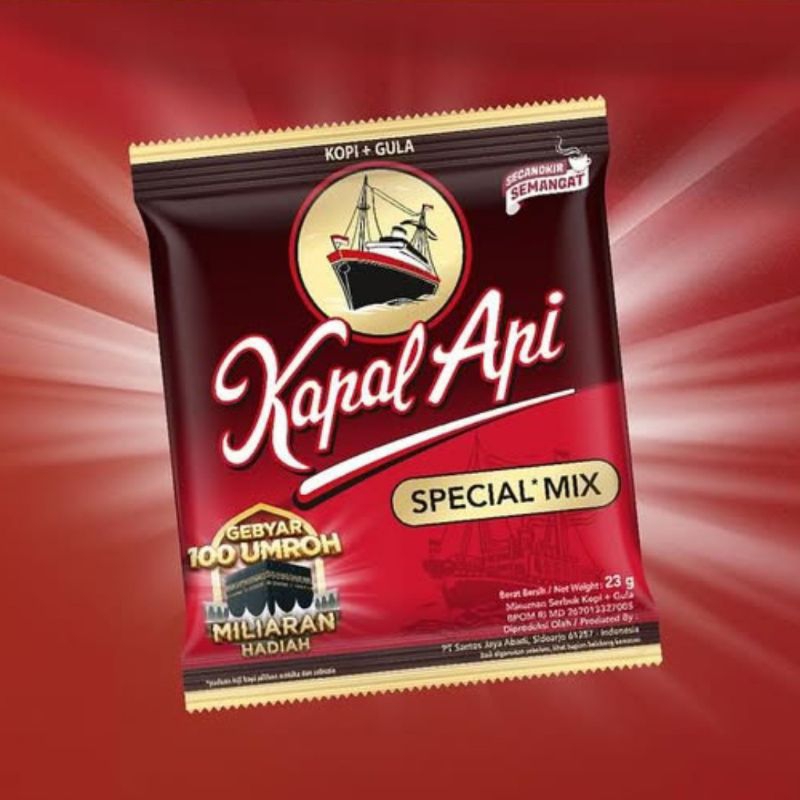 Jual kopi kapal api special mix GEBYAR UMROH | rentengan Coffee ...