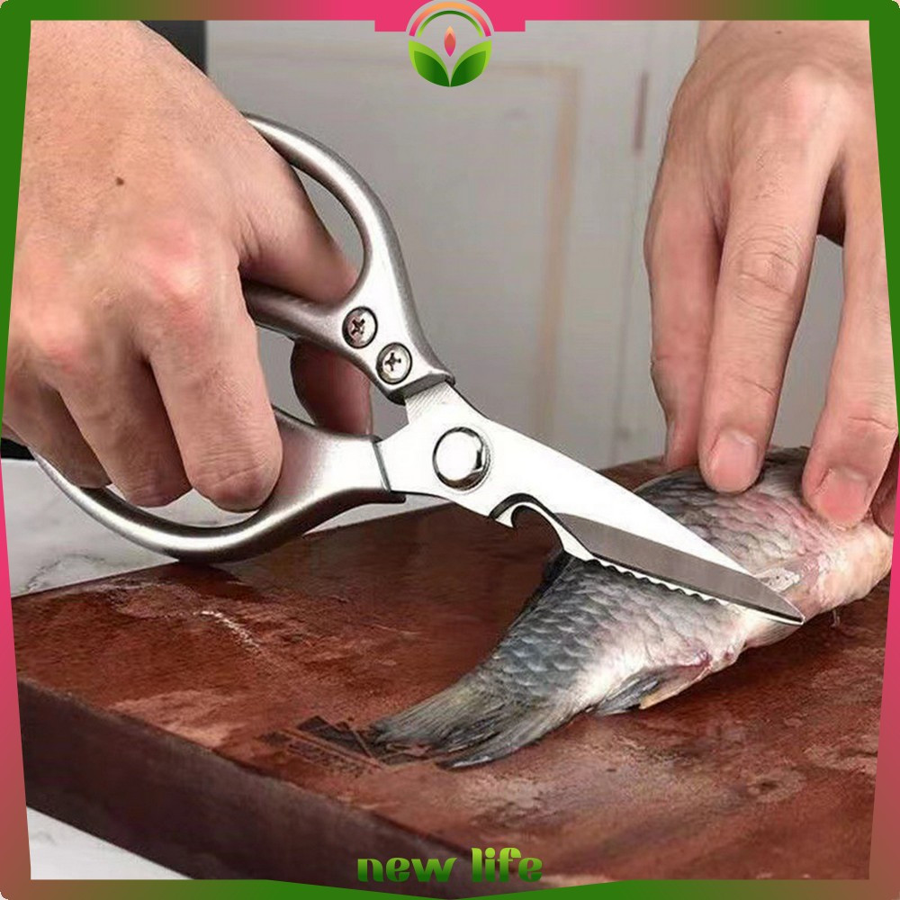 Jual Gunting Dapur Tajam Stainless Steel Kitchen Shear Super / Gunting ...