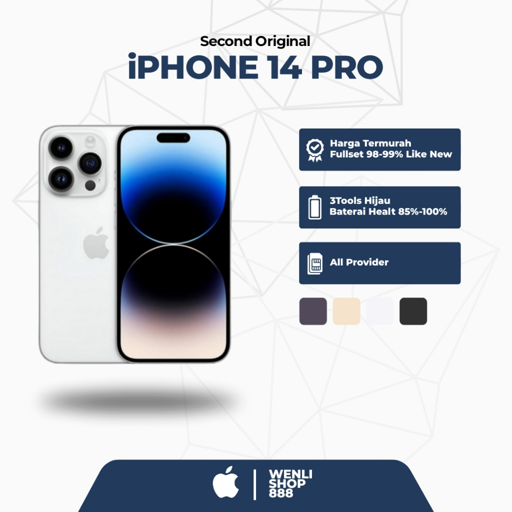 Jual 14 PRO/PROMAX 1TB/512GB/256GB/128GB SECOND ORIGINAL | Shopee Indonesia