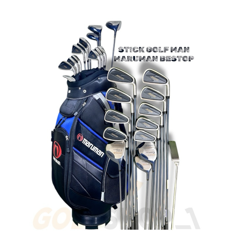 Jual Stick Golf Maruman Bestop Second Original Fullset Bag Golf ...