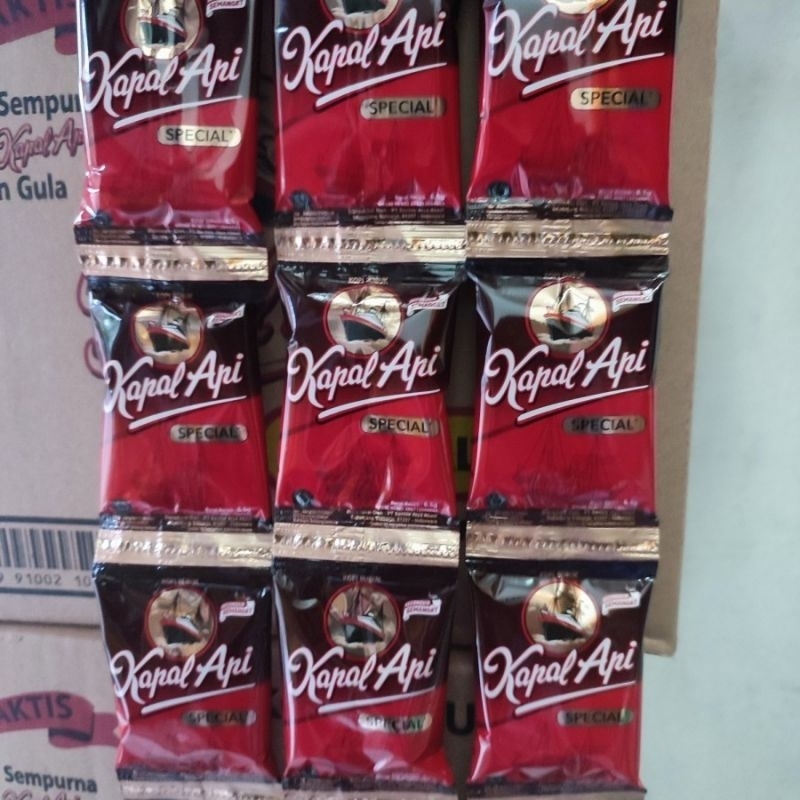 Jual kopi kapal api mini 6 gram 1 renceng isi 10 pcs | Shopee Indonesia