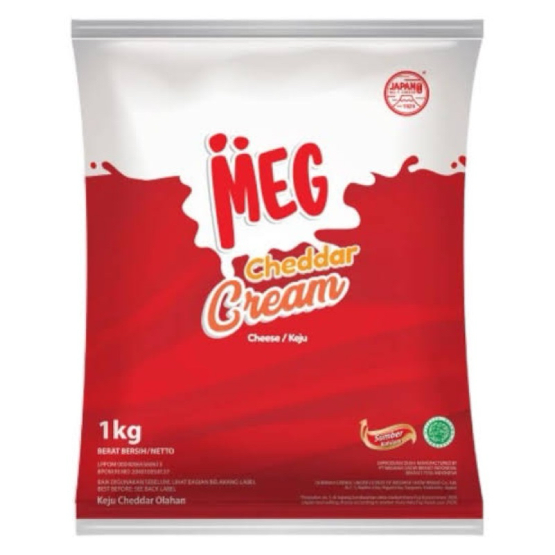 Jual MEG CHEDDAR CREAM 1KG | Shopee Indonesia