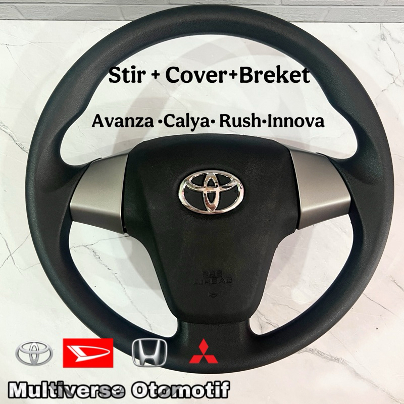 Jual Stir Komplit Cover Airbag+Breket Avanza Calya Innova Rush Original ...