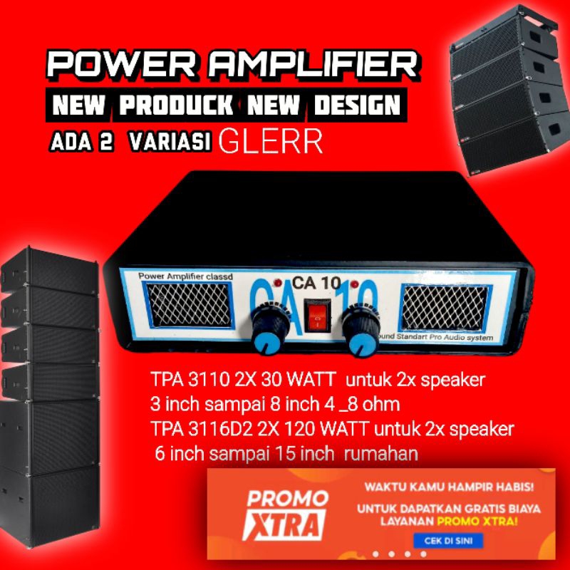 Jual POWER AMPLIFIER TPA 3116D2 2X 120 WATT TPA 3110 2X 30 WATT ...