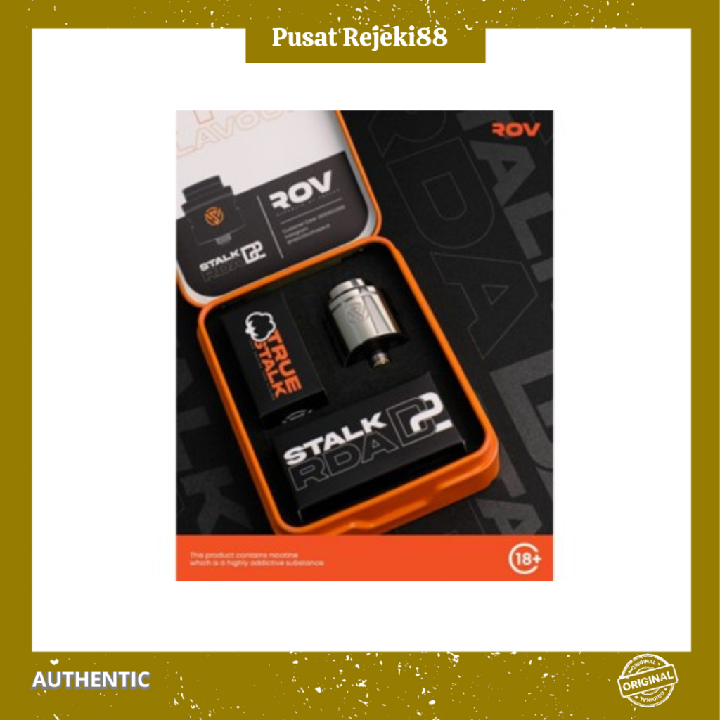 Jual New Rda D2 Stalk Dual Coil 100% Original | Shopee Indonesia