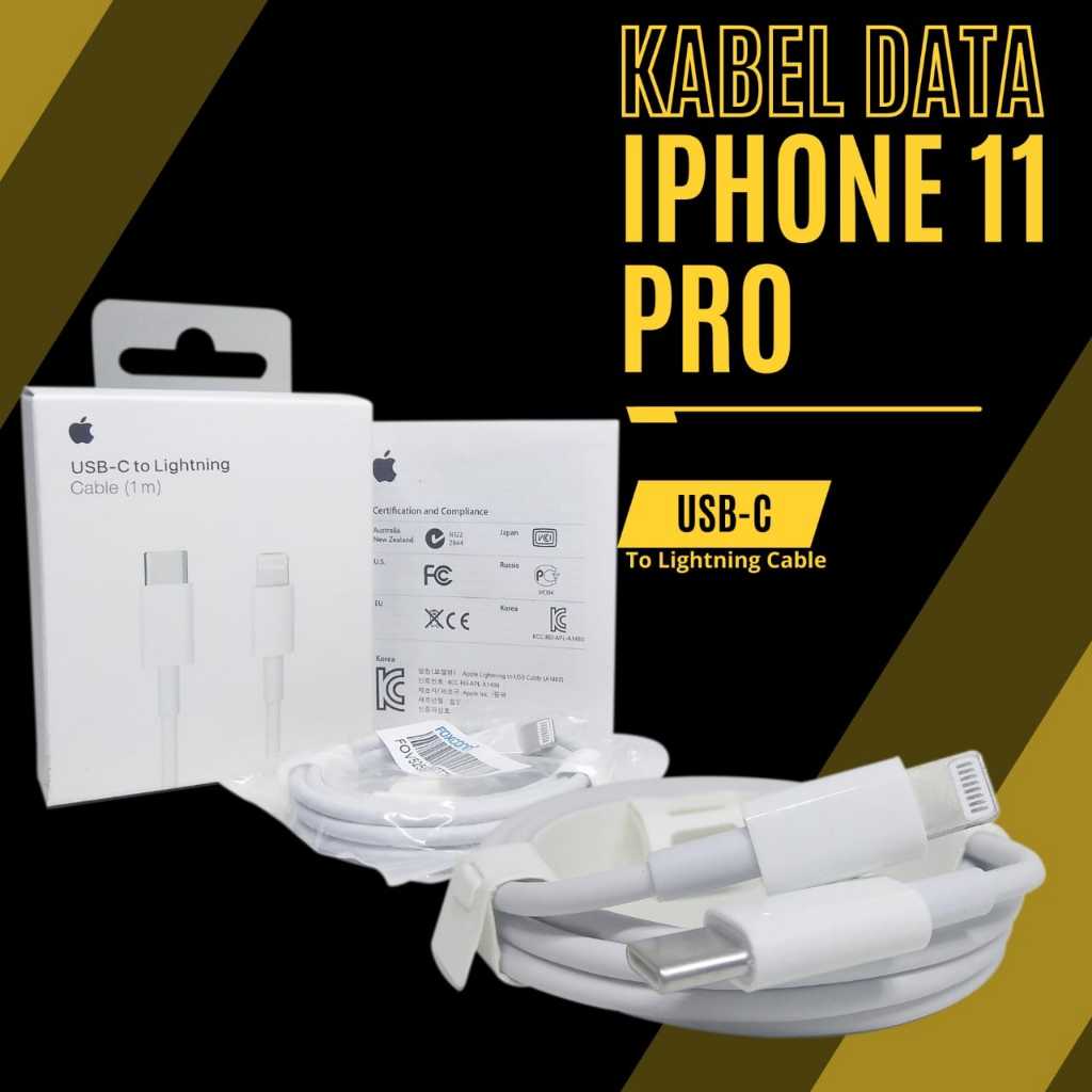 Jual Kabel Data iPhone 11/12/13 USB C to Lightning Cable Original 100 ...