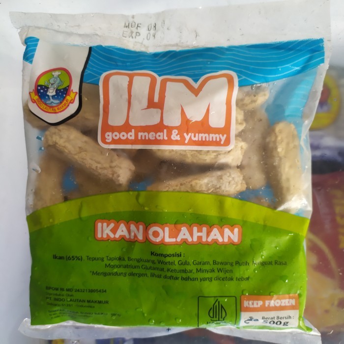 Jual Tempura bintang ILM 500gr Olahan Ikan Jajanan SD Ilm Frozen Food ...