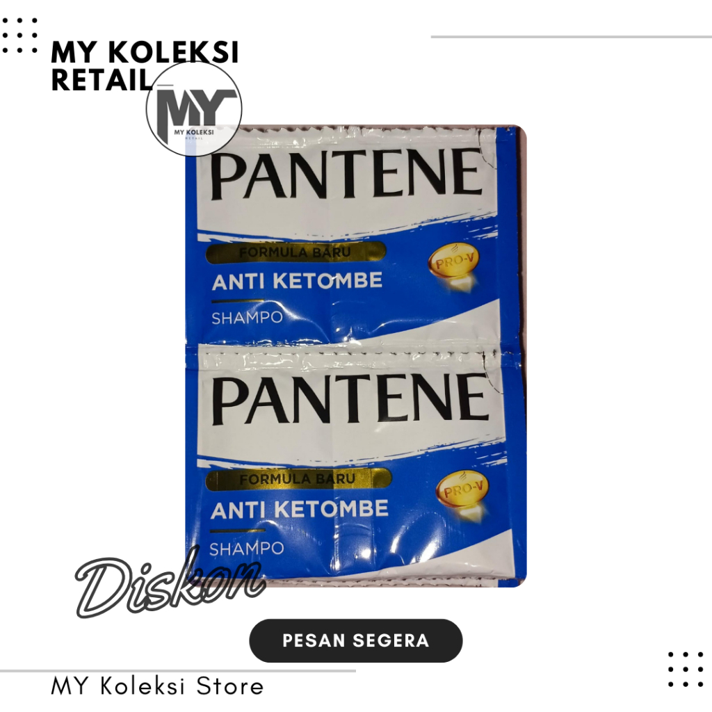 Jual Shampo Pantene Sachet 10 ML Sampo Pentin Renceng MY Retail ...