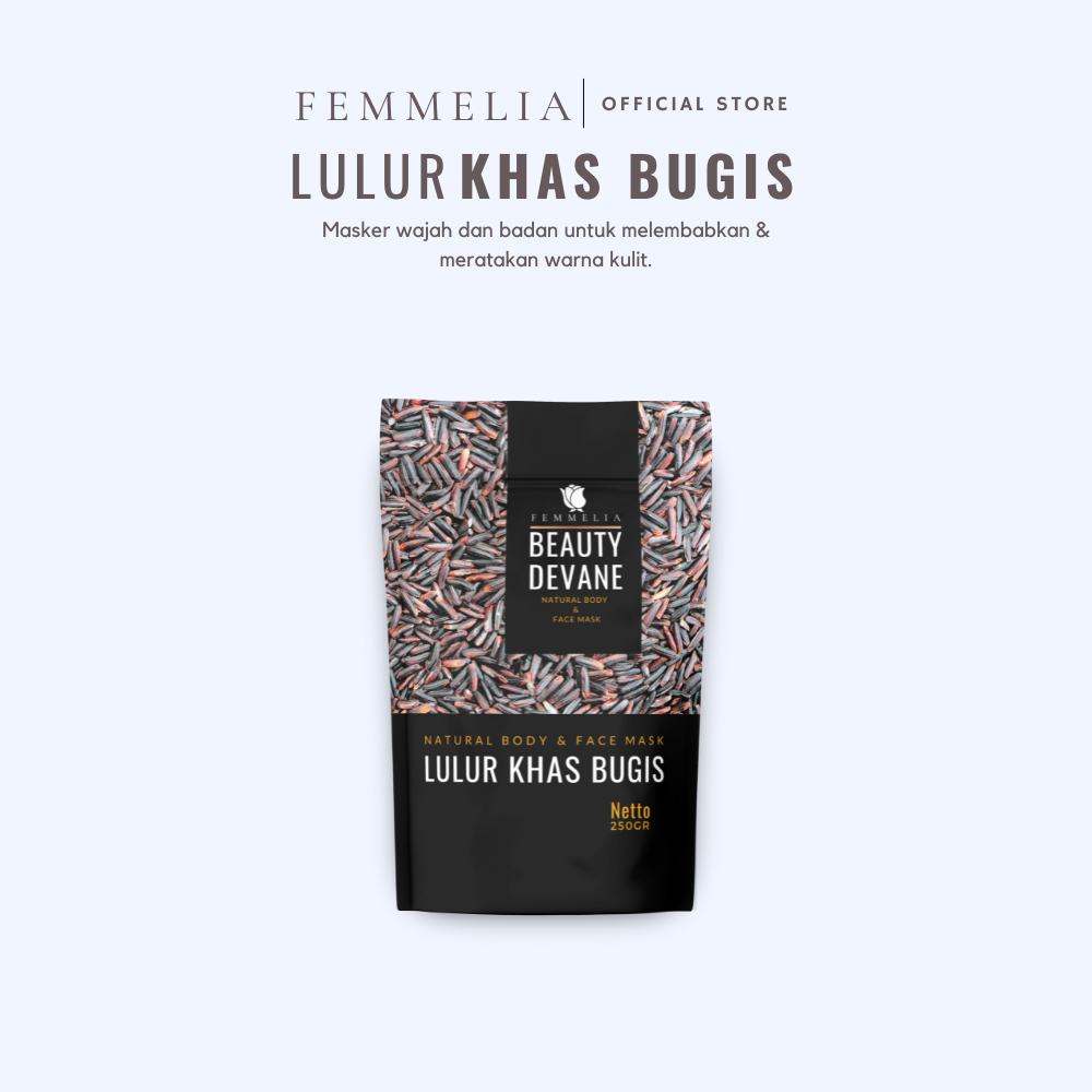 Jual FEMMELIA Masker Badan Bedda Lotong khas bugis 250g | Shopee Indonesia