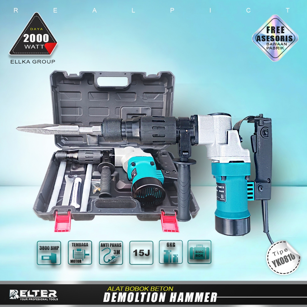 Jual PROMO HAMMER JACK DRILL /DEMOLITION HAMMER ROTARY HAMMER MESIN ...