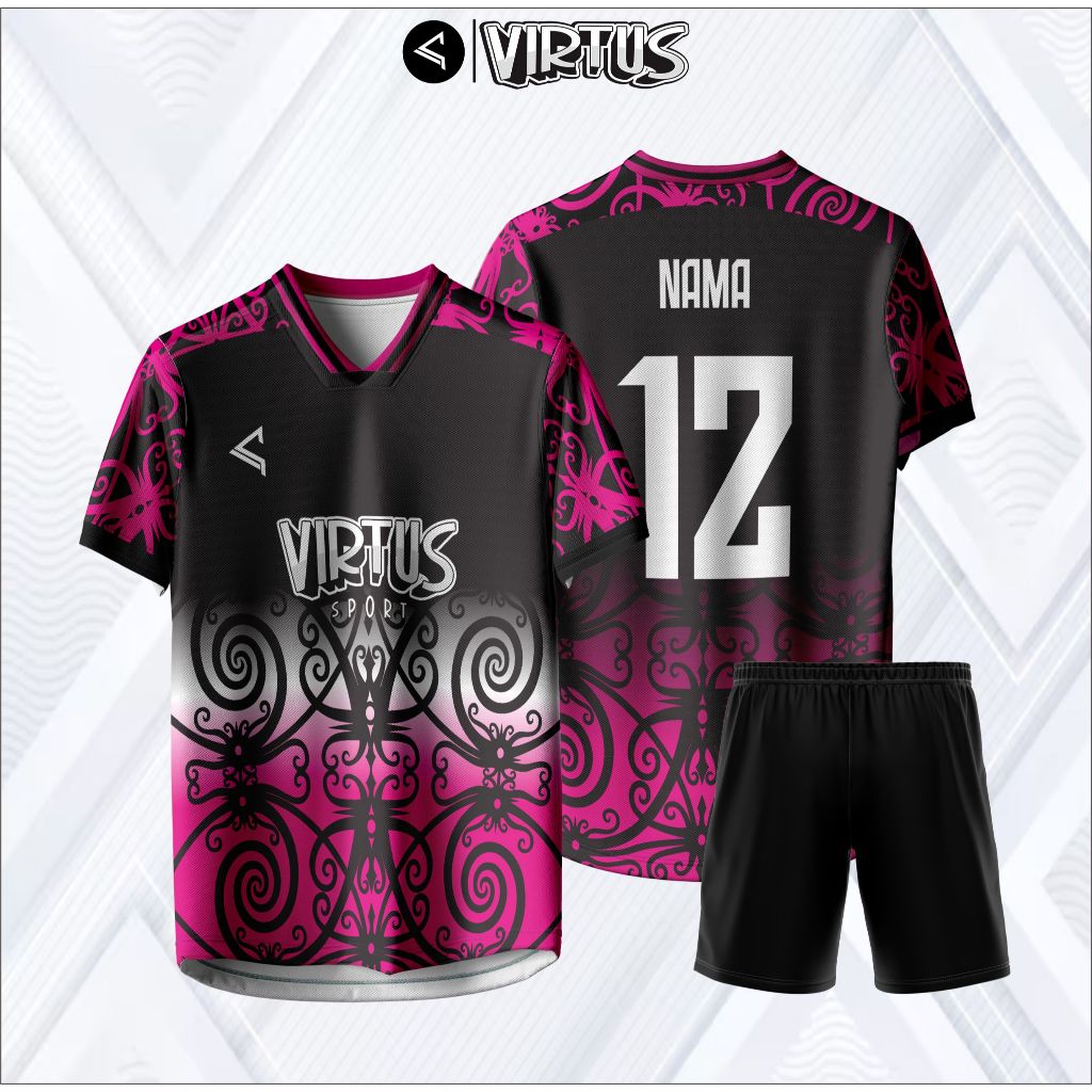 Jual Virtus Jersey Sepak Bola | Jersey Futsal | Jersey Voli Custom Free ...