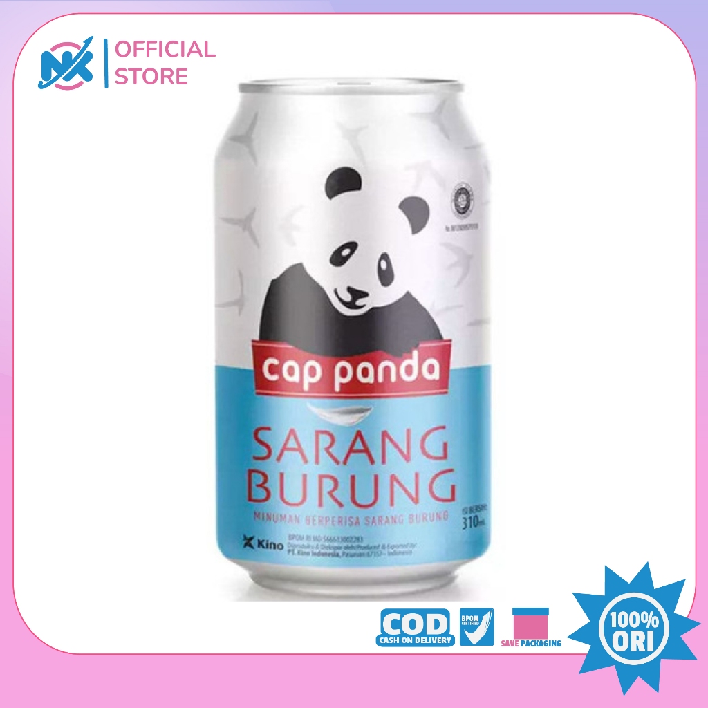 Jual 99 Cap Panda Bird Nest Wrap Kaleng 310 ml | Shopee Indonesia