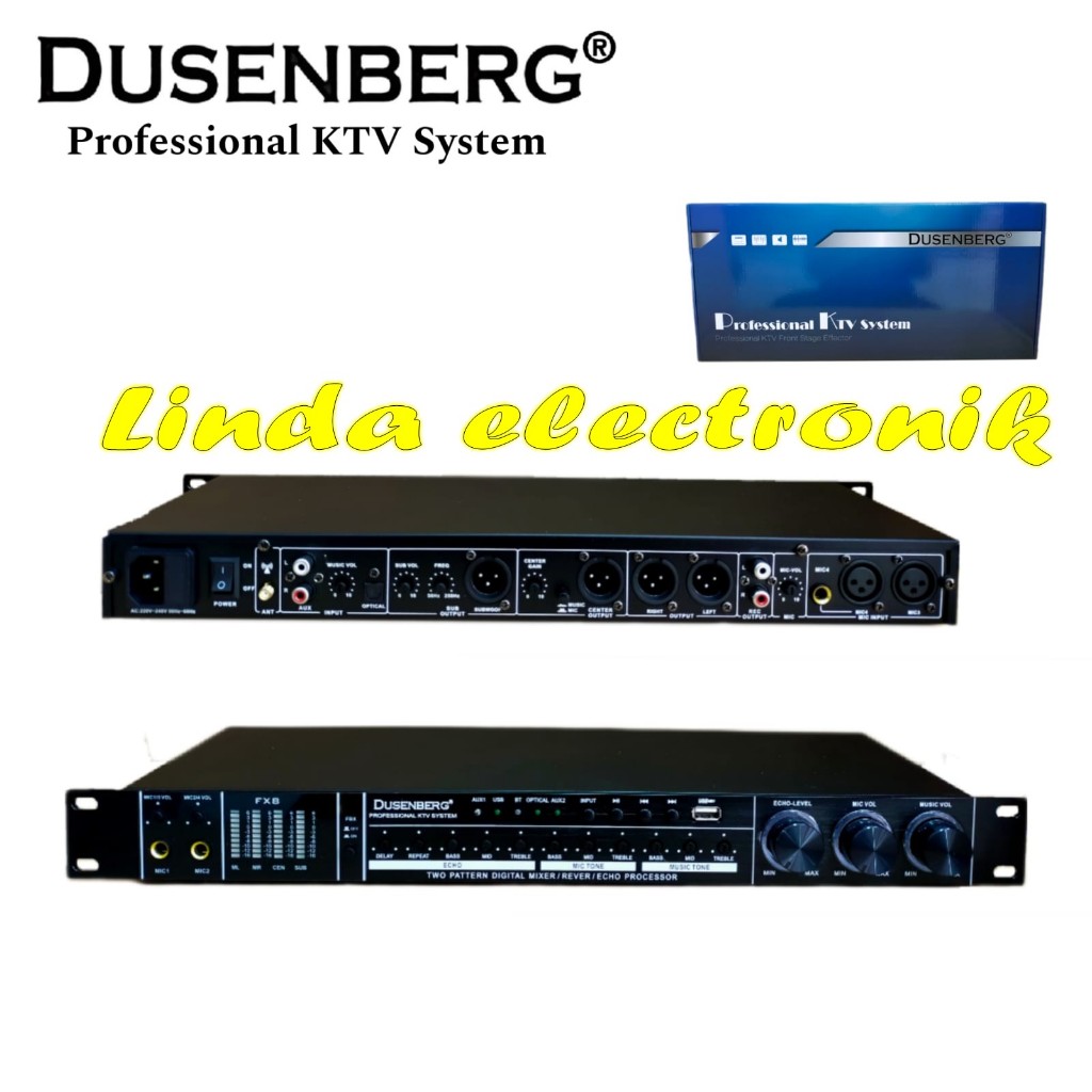 Jual Karaoke Audio Processor Manual DSP ktv dusenberg / dusenberg ktv Professional KTV System ...