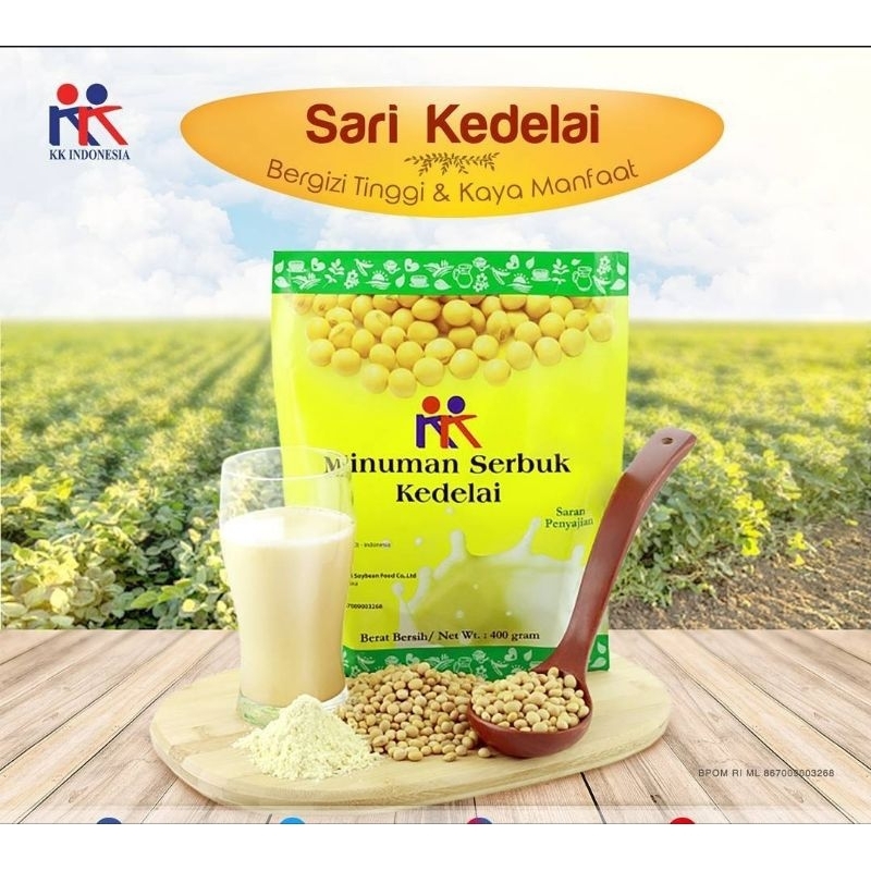 Jual Soya Bean Powder Susu Kedelai KK Indonesia ORIGINAL / susu non ...