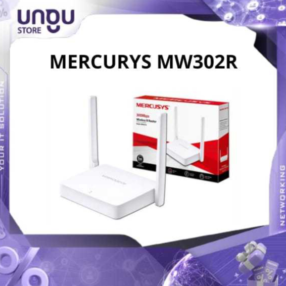 Jual Router Mercusys MW302R Multi-Mode Wireless N Router 300Mbps 2 ...